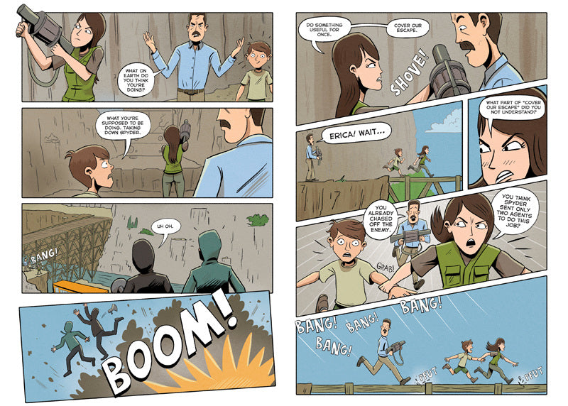Spy Camp the Graphic Novel – Bicycle Pie