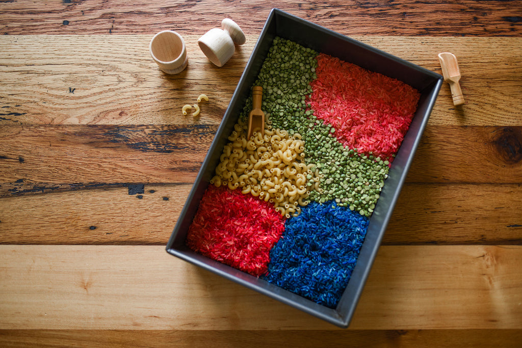Super Simple Colored Rice – Bicycle Pie