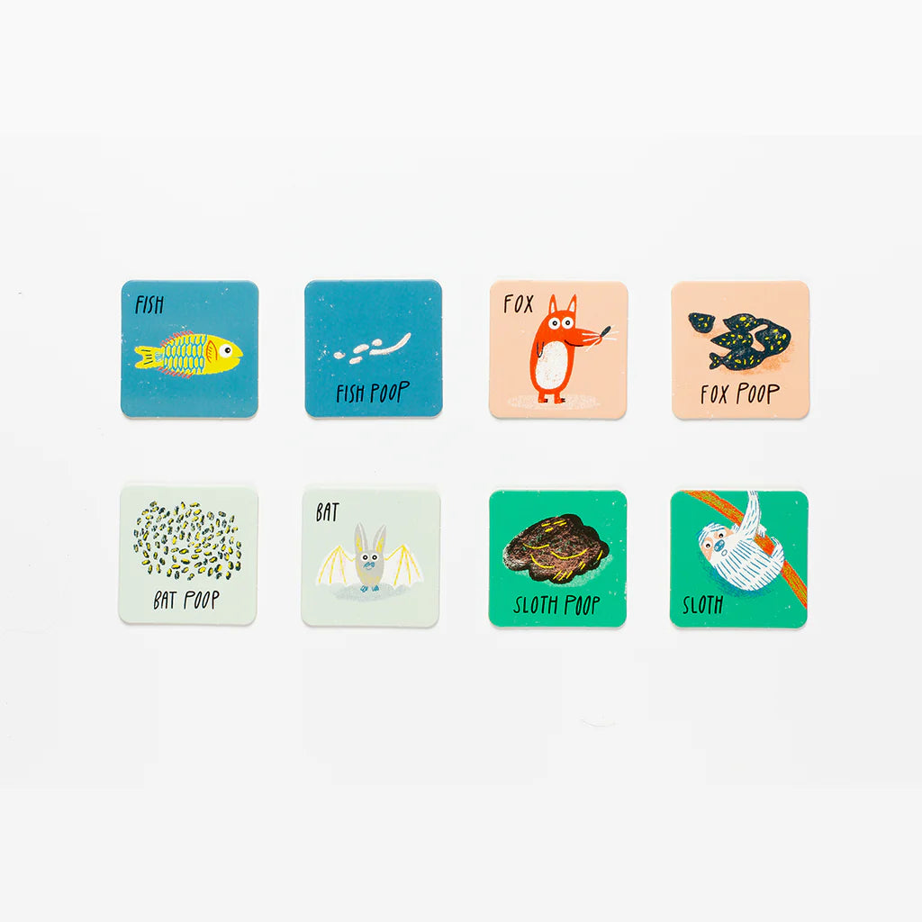 Who Pooped? Matching Game – Bicycle Pie