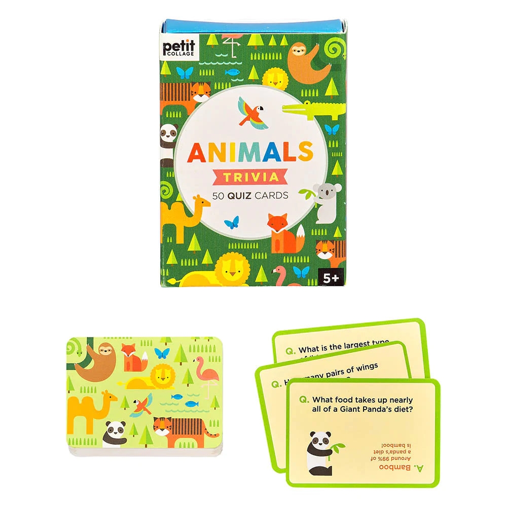 Animals Trivia Quiz Cards – Bicycle Pie