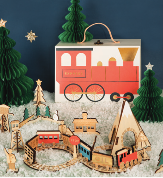 Railway Train Advent Calendar – Bicycle Pie