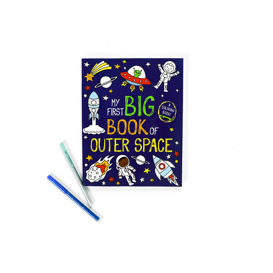 outer space coloring book