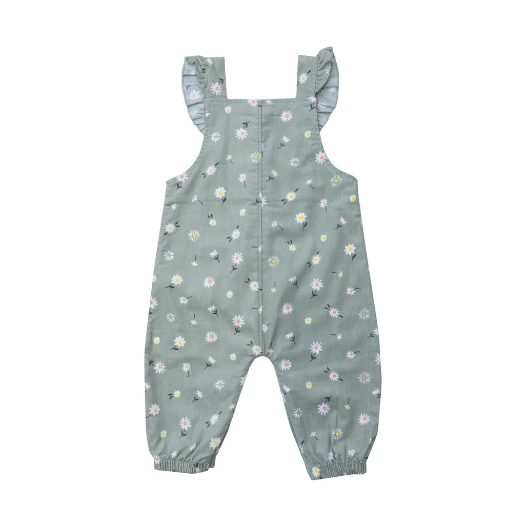 Daisy Play Ruffle Corduroy Overalls – Bicycle Pie